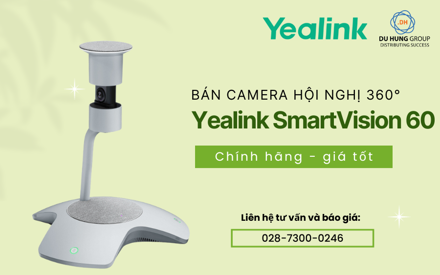 Bán camera hội nghị 360° Yealink SmartVision 60 chính hãng, giá tốt ...